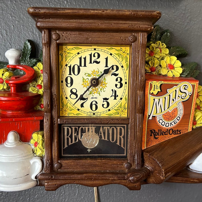 Kitsch Clock - Etsy