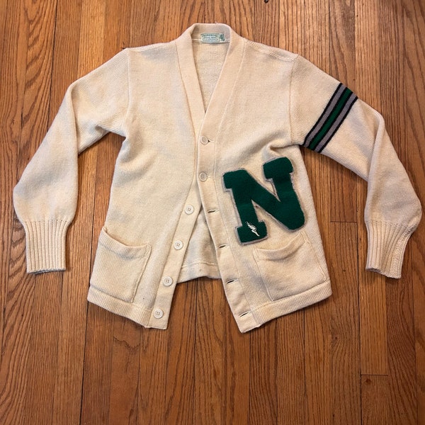Letterman Sweater - Etsy