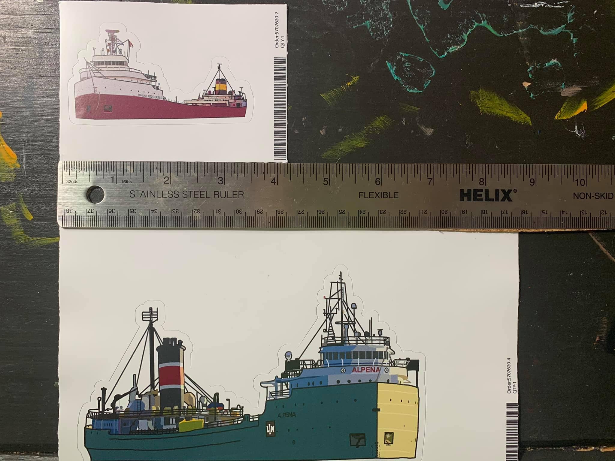 Edmund Fitzgerald Stickers - Etsy