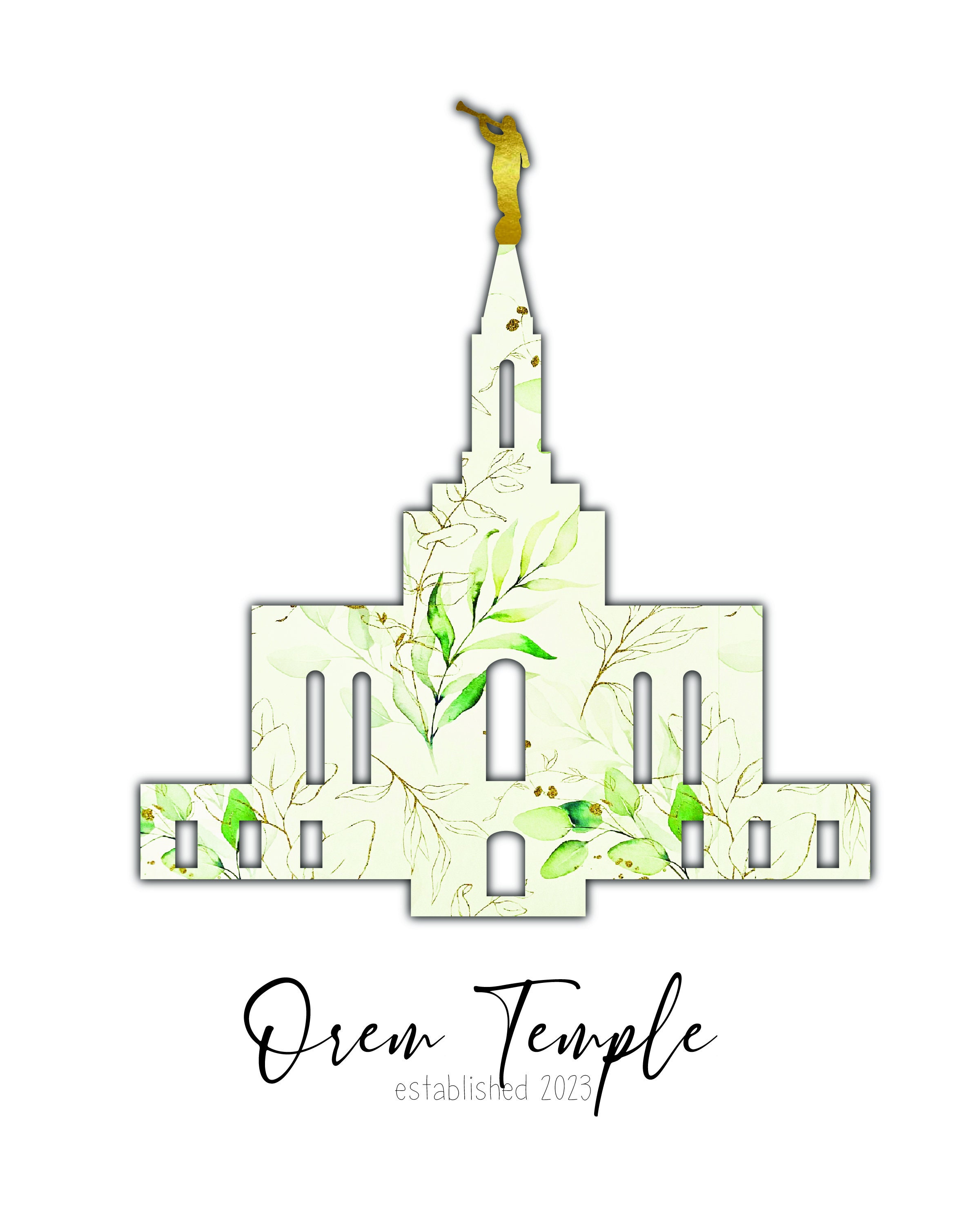 Orem Temple Clip Art Svg/silhouette/jpg - Etsy Australia