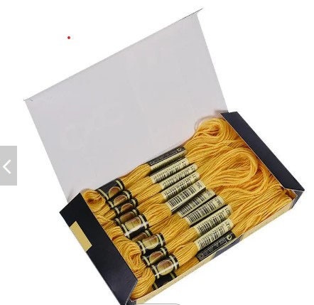 Full Set of 447 Cross Stitch Threads CXC 2 Labels - DMC Colours - No.s ...