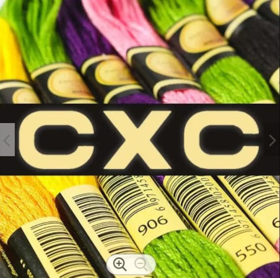 Dmc Color Chart For Cross Stitch Threadcomplete Etsy Full Set Of 447