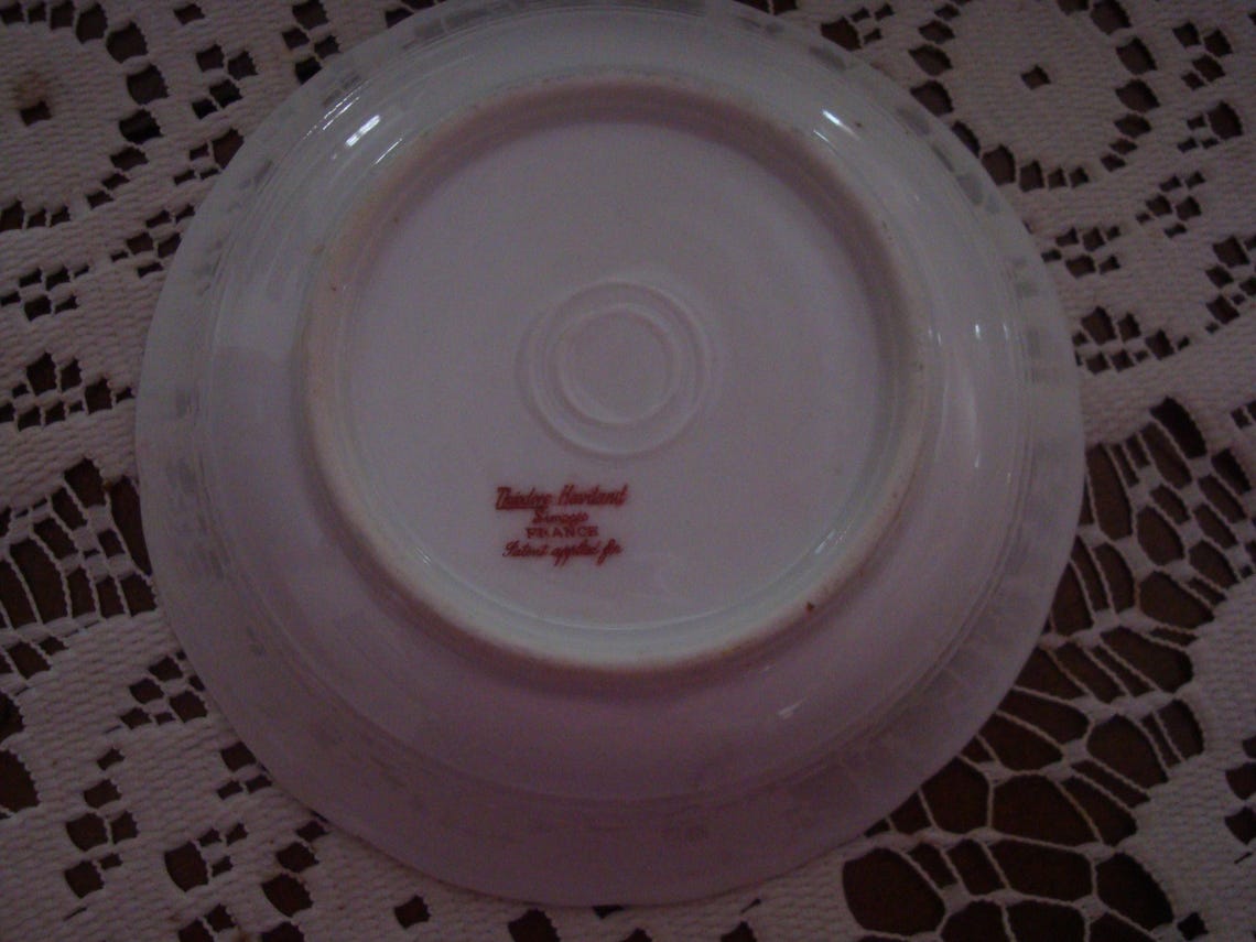 Huge Lot of 84 Pieces of Theodore Haviland Dishes Schleiger 145 & Other ...