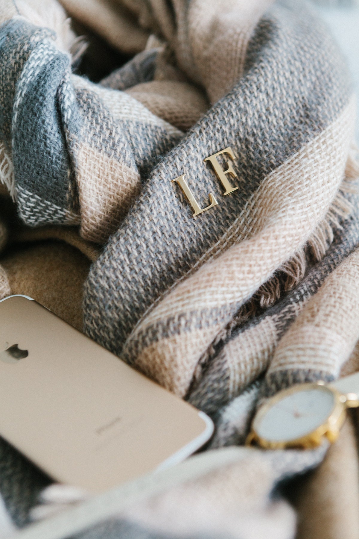 The Gold Monogram | Etsy