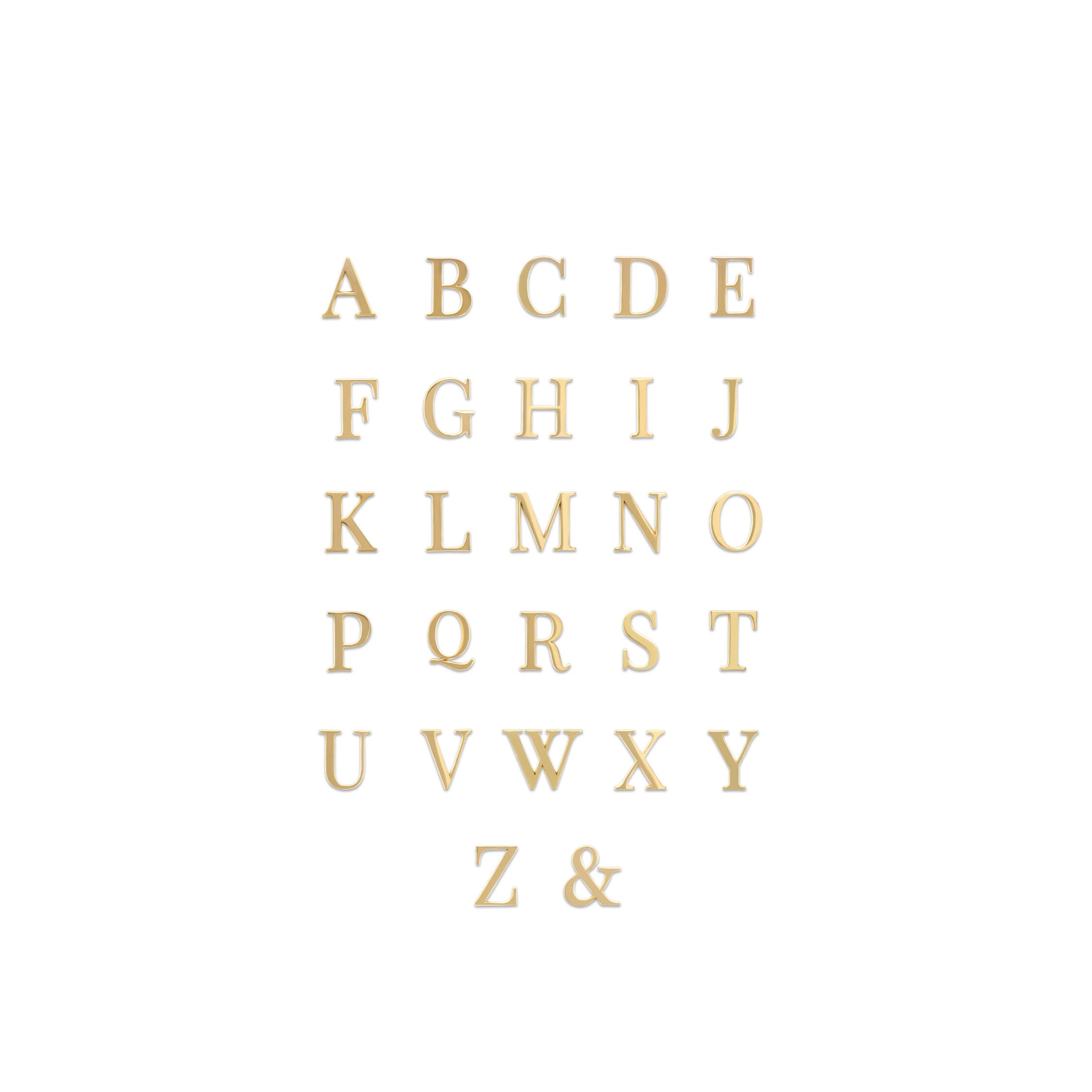 The Gold Monogram - Etsy