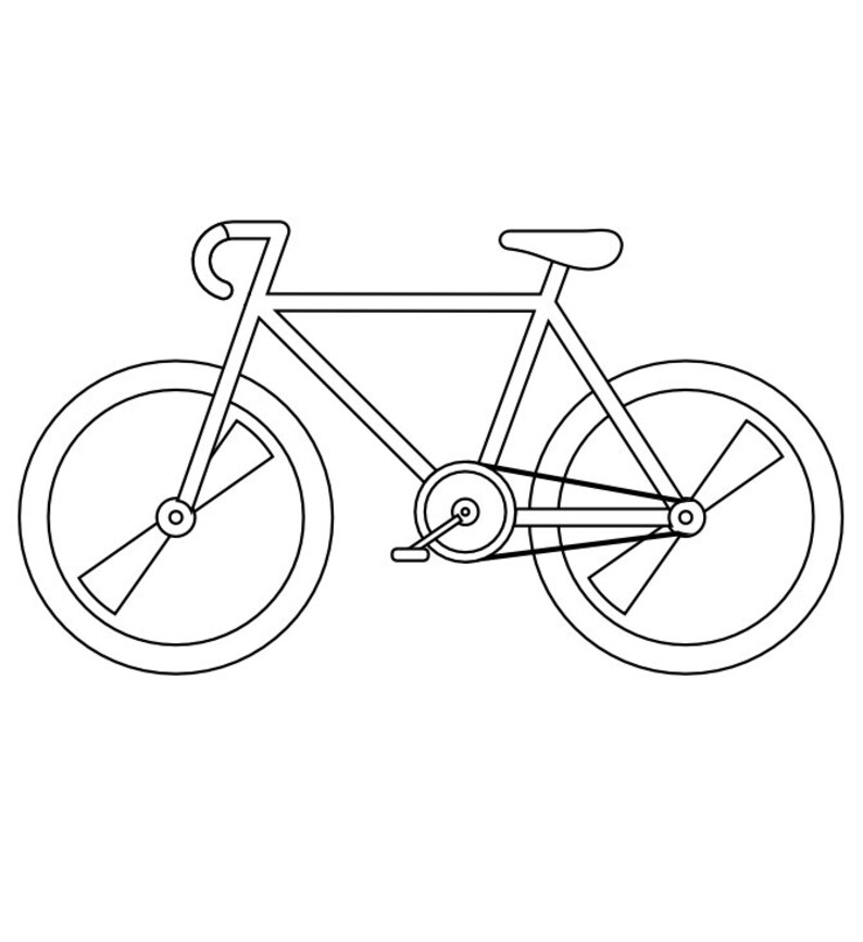59 Bicycle Coloring Pages, Coloring Page, Coloring Pages, Coloring Book ...