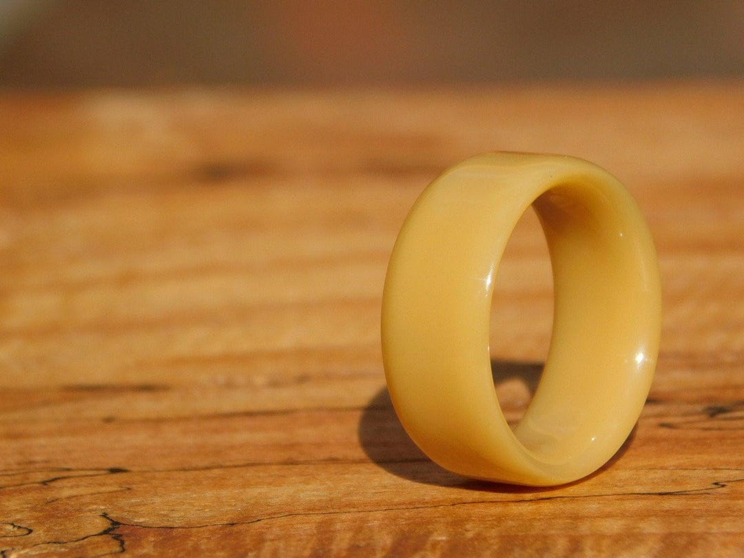 Caramel Ultem Ring - Etsy