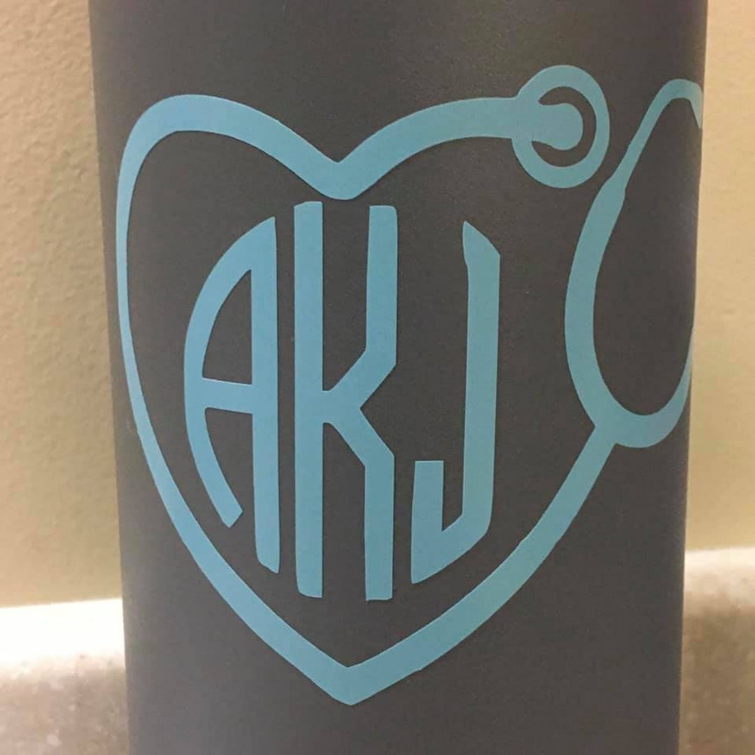 Nursing Stethoscope Monogram - Etsy