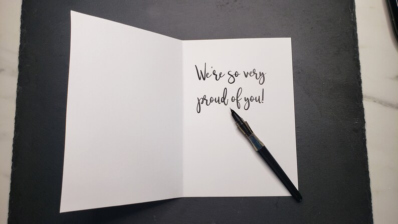 Graduation Card Congrats Interactive Card Mortarboards - Etsy