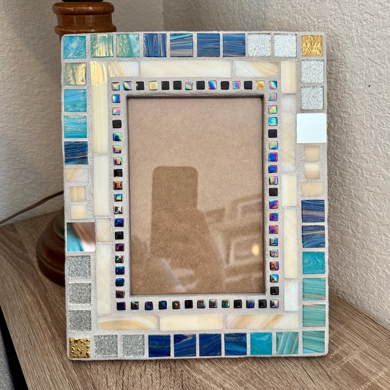 Mosaic Picture Frame - Etsy