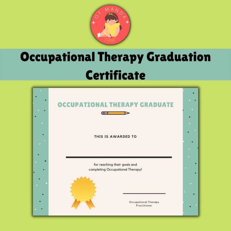 Physical Therapy Graduation Certificate - Etsy