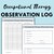 Occupational Therapy Observation Log for OT and COTA Pre-ot Students - Etsy