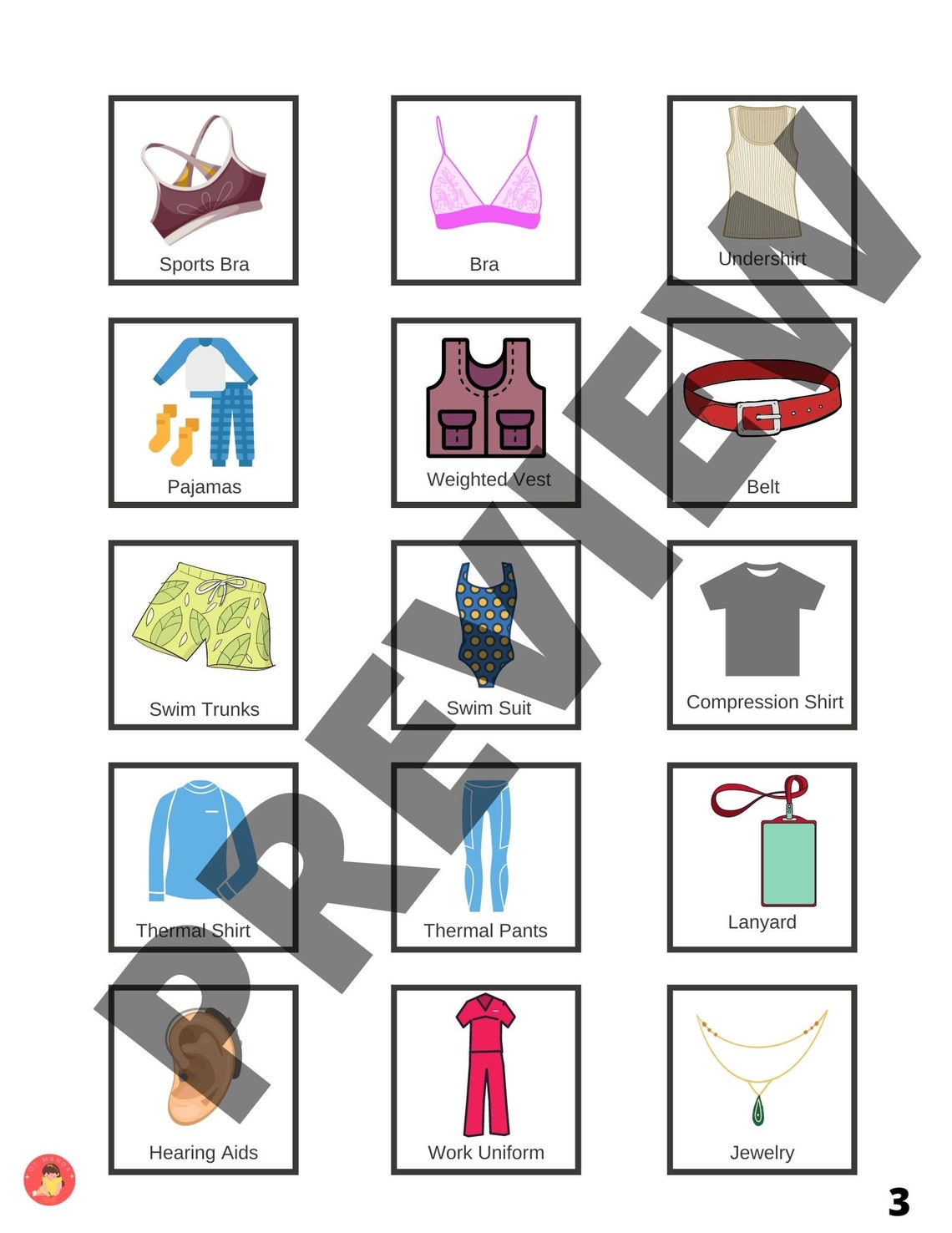 Dressing for the Weather Life Skills Activity With Clothing Picture ...