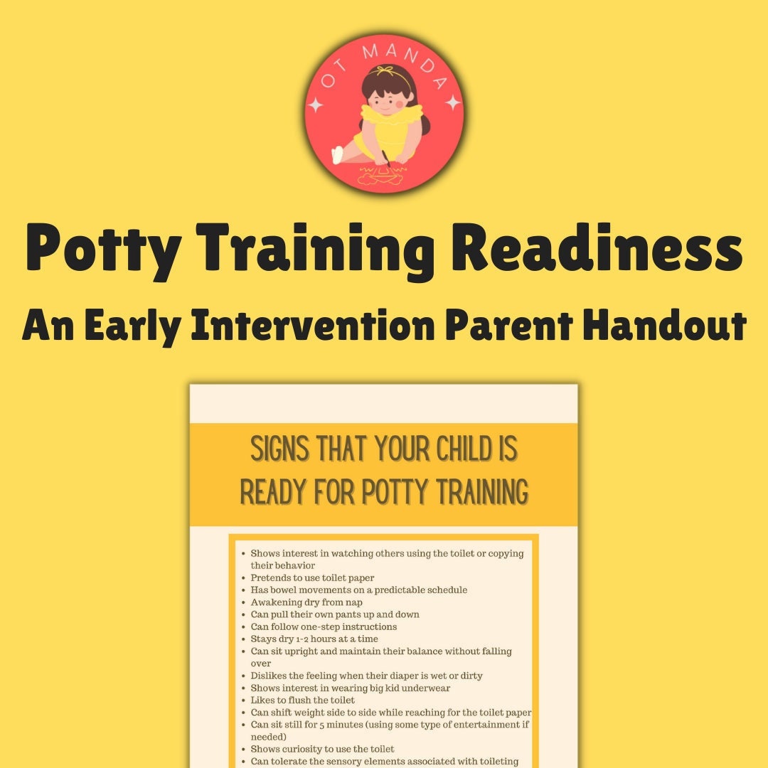 Potty Training Readiness | Signs That Your Child is Ready | Early ...