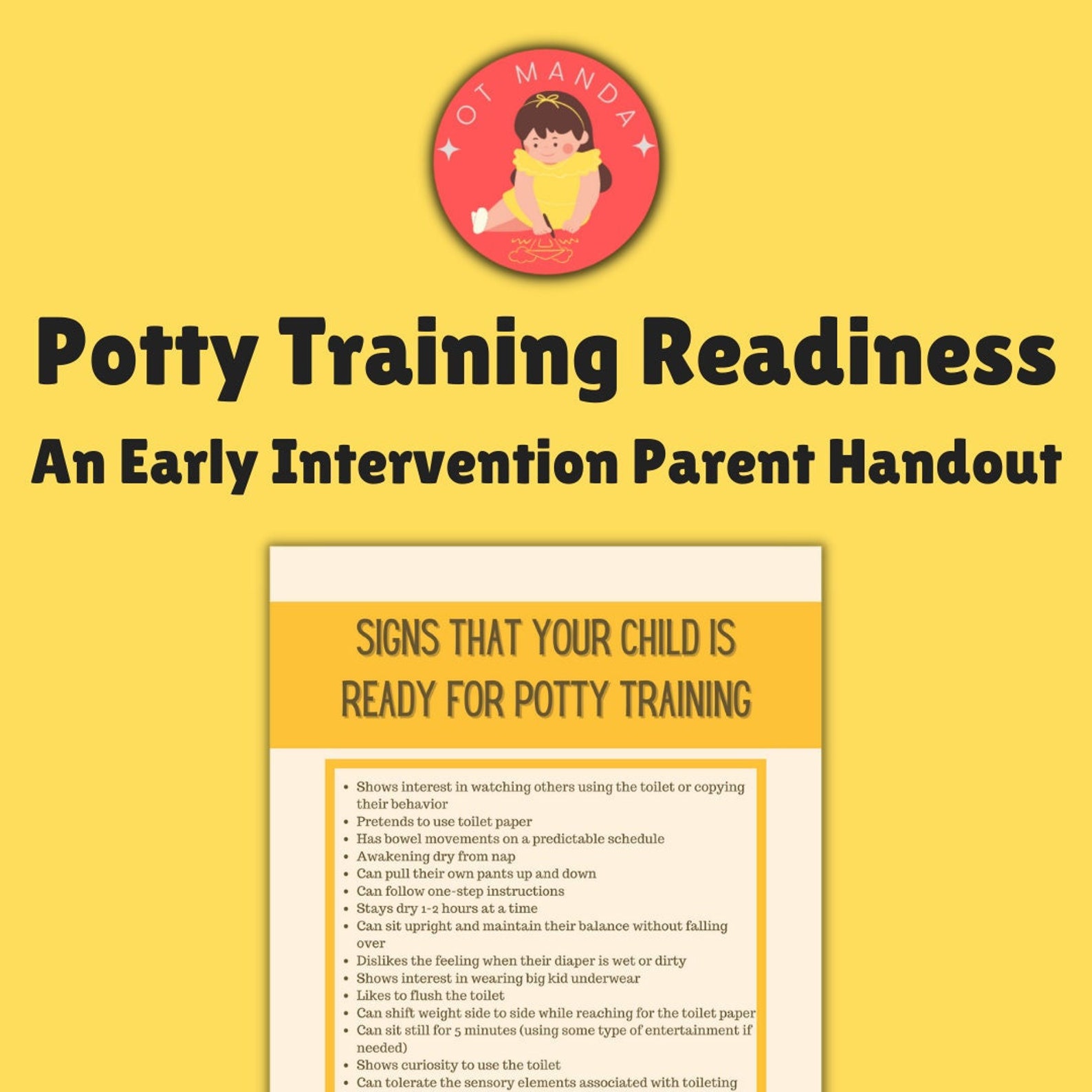 Potty Training Readiness | Signs That Your Child is Ready | Early ...