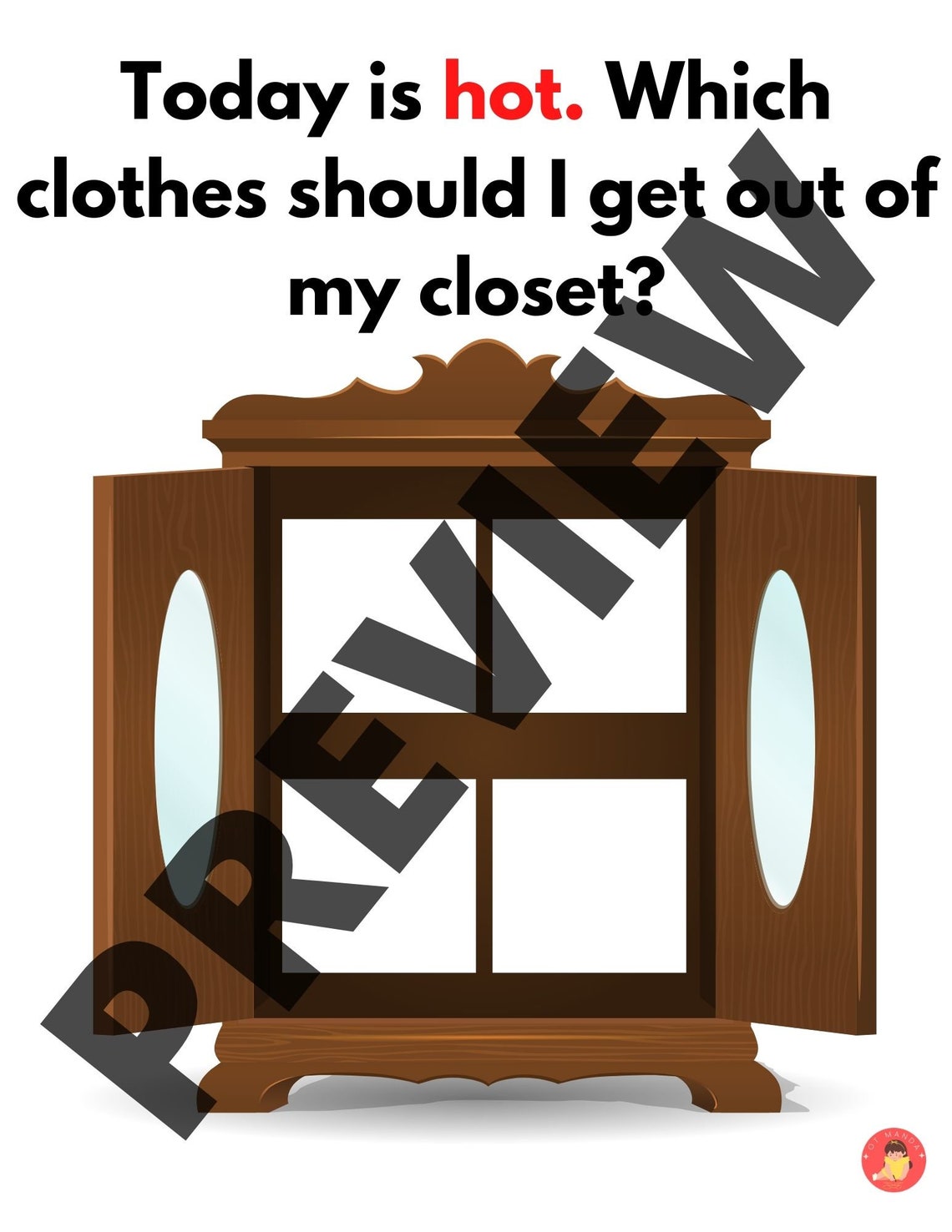 Dressing for the Weather Life Skills Activity With Clothing Picture ...