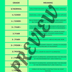 Manual Muscle Testing Guide for Occupational Therapy | OT and COTA ...