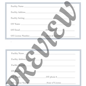 Occupational Therapy Observation Log for OT and COTA Pre-ot Students - Etsy