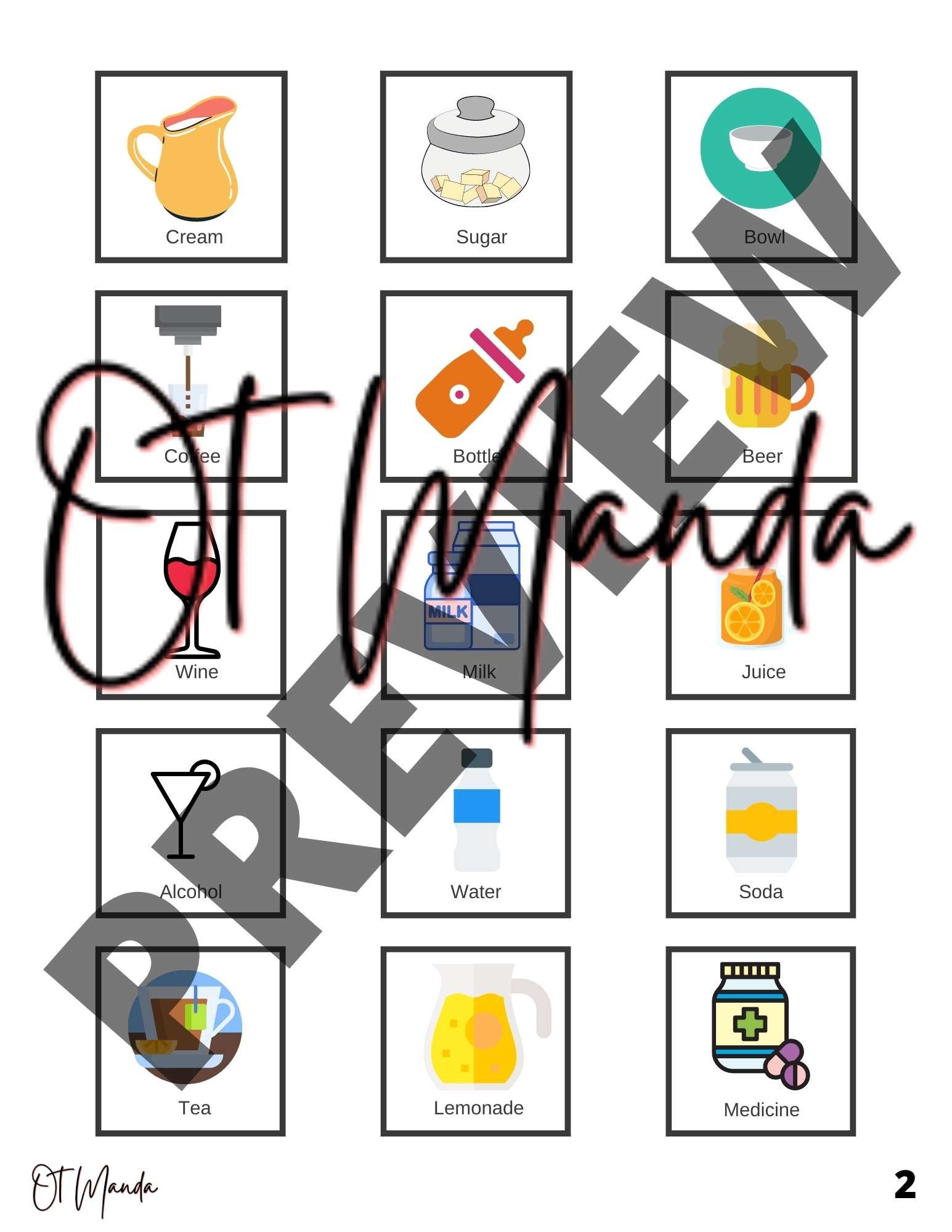 Feeding and Eating Picture Cards | Visual Schedule for Mealtime ...