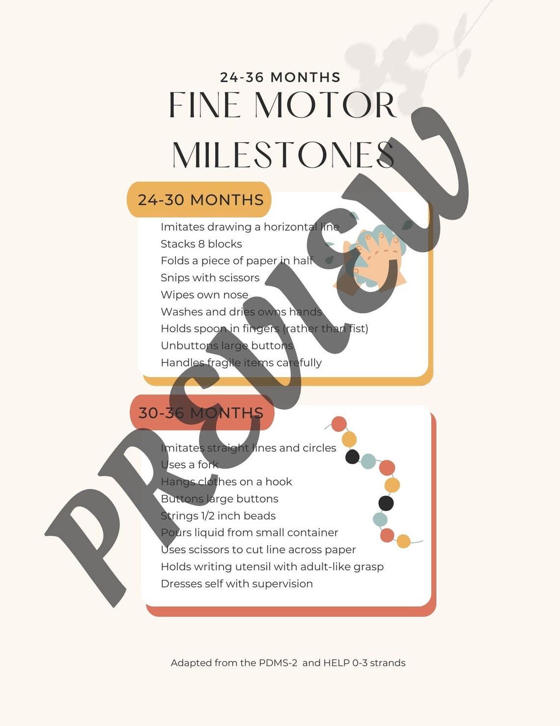 Toddler Speech Language Gross Fine Motor Developmental Milestones | 12 ...