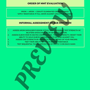 Manual Muscle Testing Guide for Occupational Therapy | OT and COTA ...