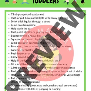 Heavy Work Activities for Toddlers | Occupational Therapy Parent ...
