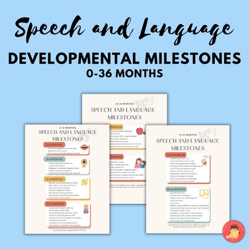 Infant and Toddler Gross Motor Developmental Milestones - Etsy