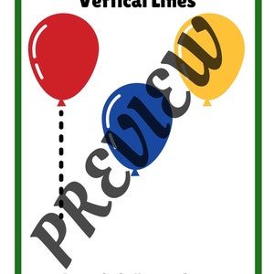 Pre Writing Strokes Practice Handouts for Occupational Therapy | Lines ...