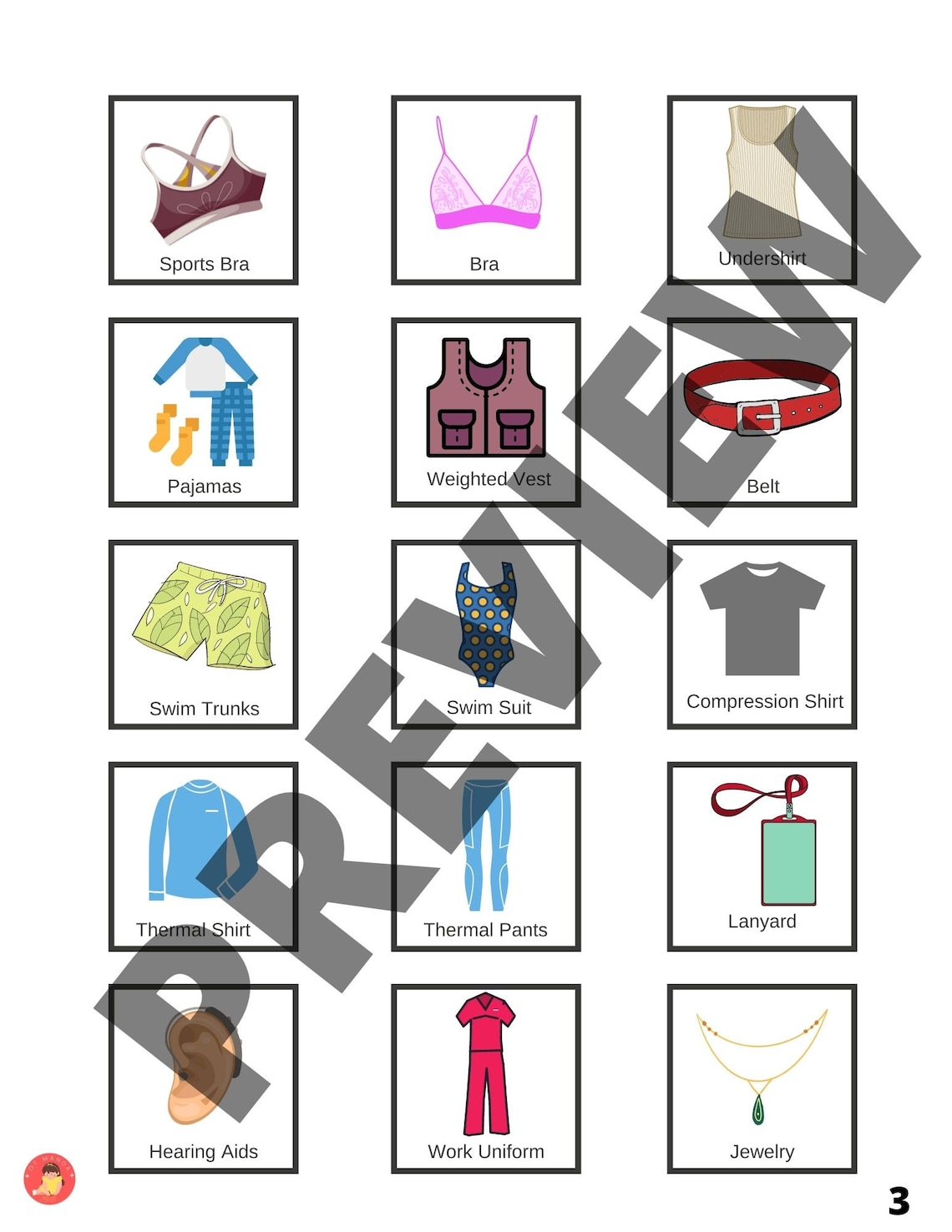 Dressing for Today's Weather Life Skills Activity With Picture ...