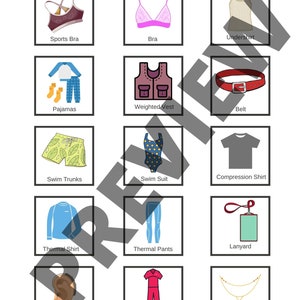 Dressing for Today's Weather Life Skills Activity With Picture ...