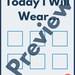 Daily Dressing Visual Board With Picture Cards | Today I Will Wear ...
