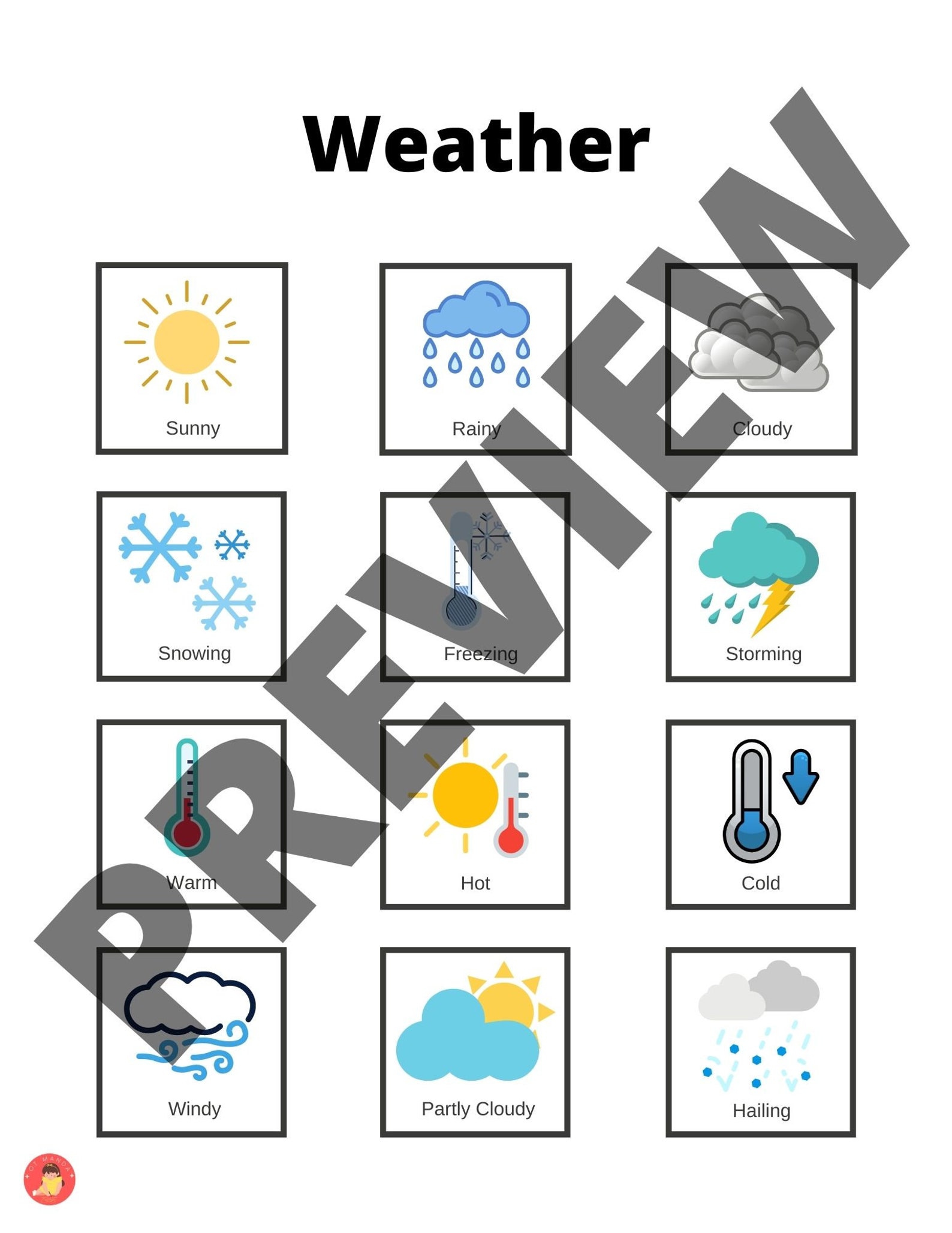 Dressing for Today's Weather Life Skills Activity With Picture ...