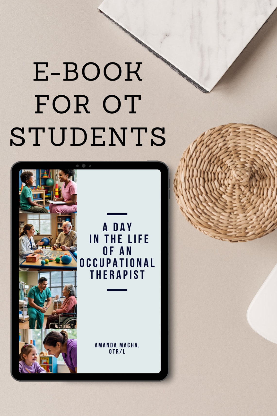 Occupational Therapy OT Students E-book | Mock Daily Schedule ...