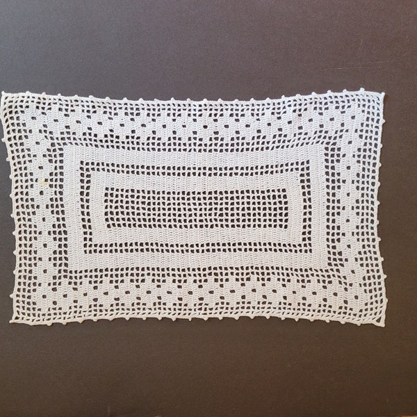 Rectangular Doily - Etsy