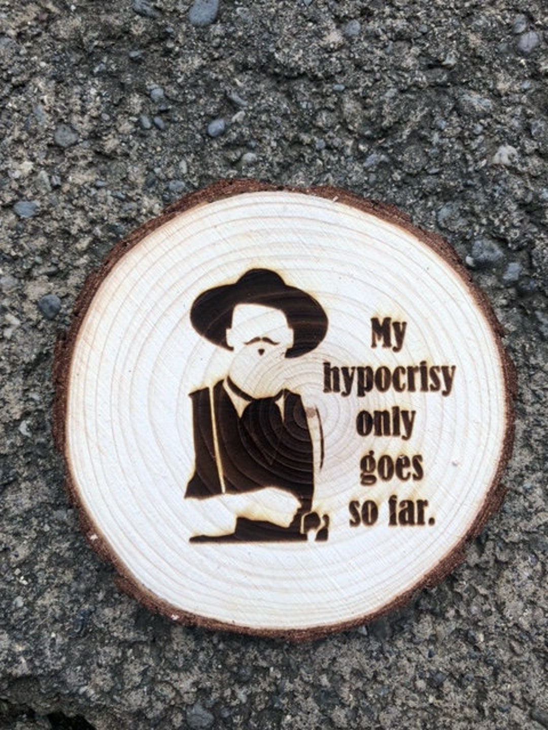 Doc Holliday "tombstone" Coaster (set of Four) - Etsy