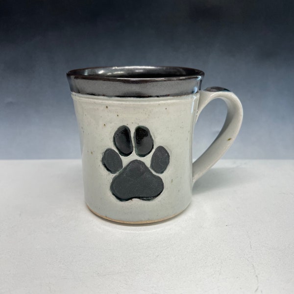 Custom Pet Pawprint Coffee Mug - Etsy