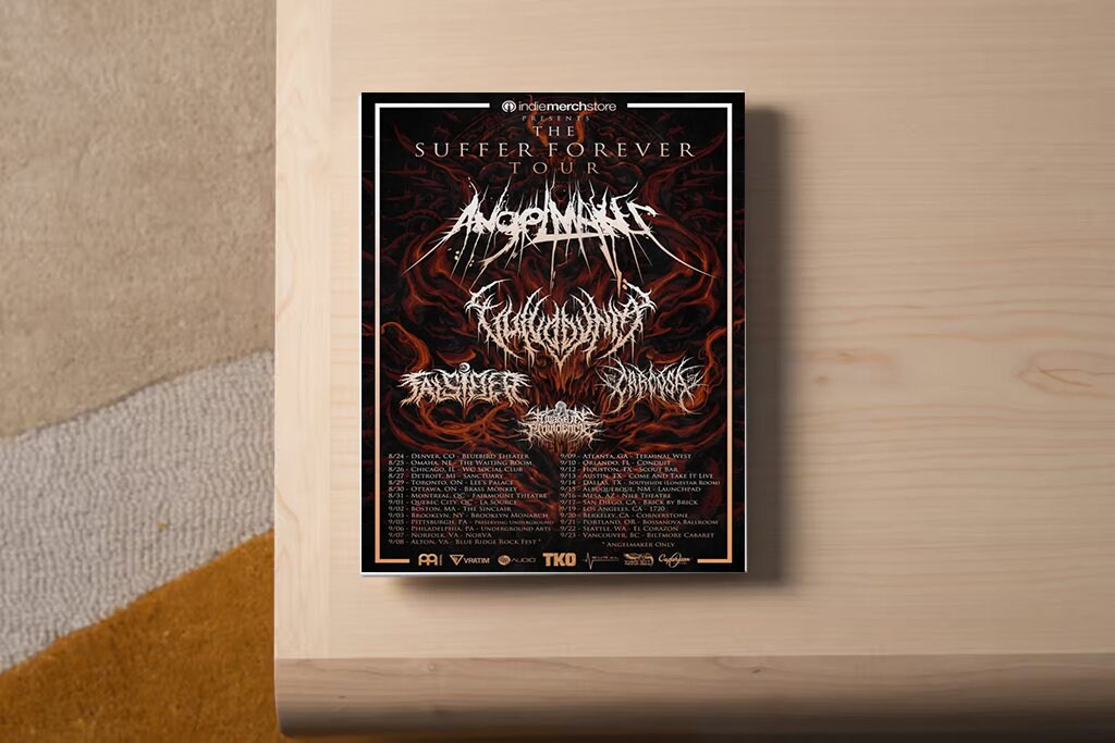 AngelMaker Announce North American Tour With Vulvodynia sold by Mas ...