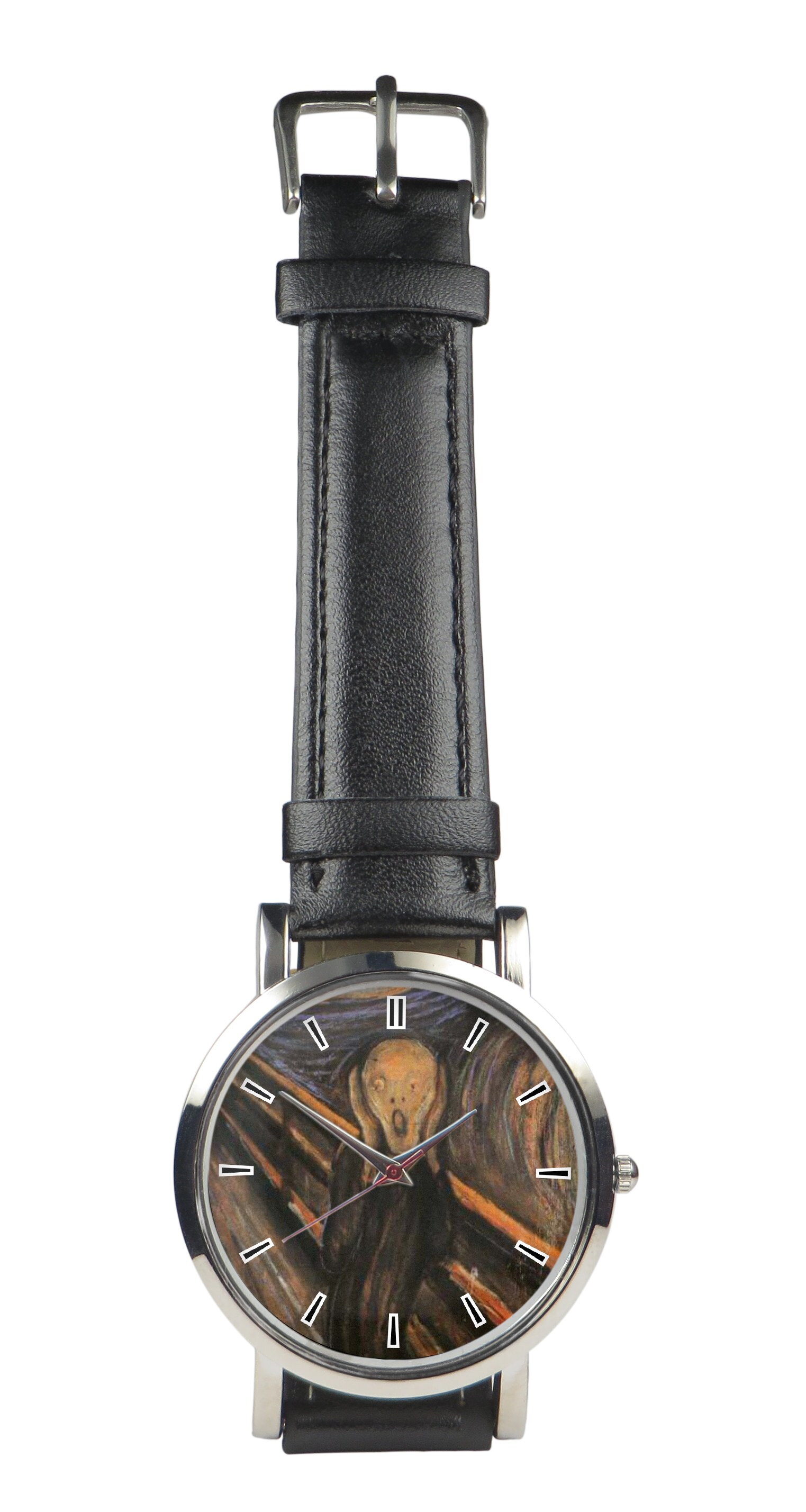 The Scream by Edvard Munch Painting Wristwatch Design. Black - Etsy UK
