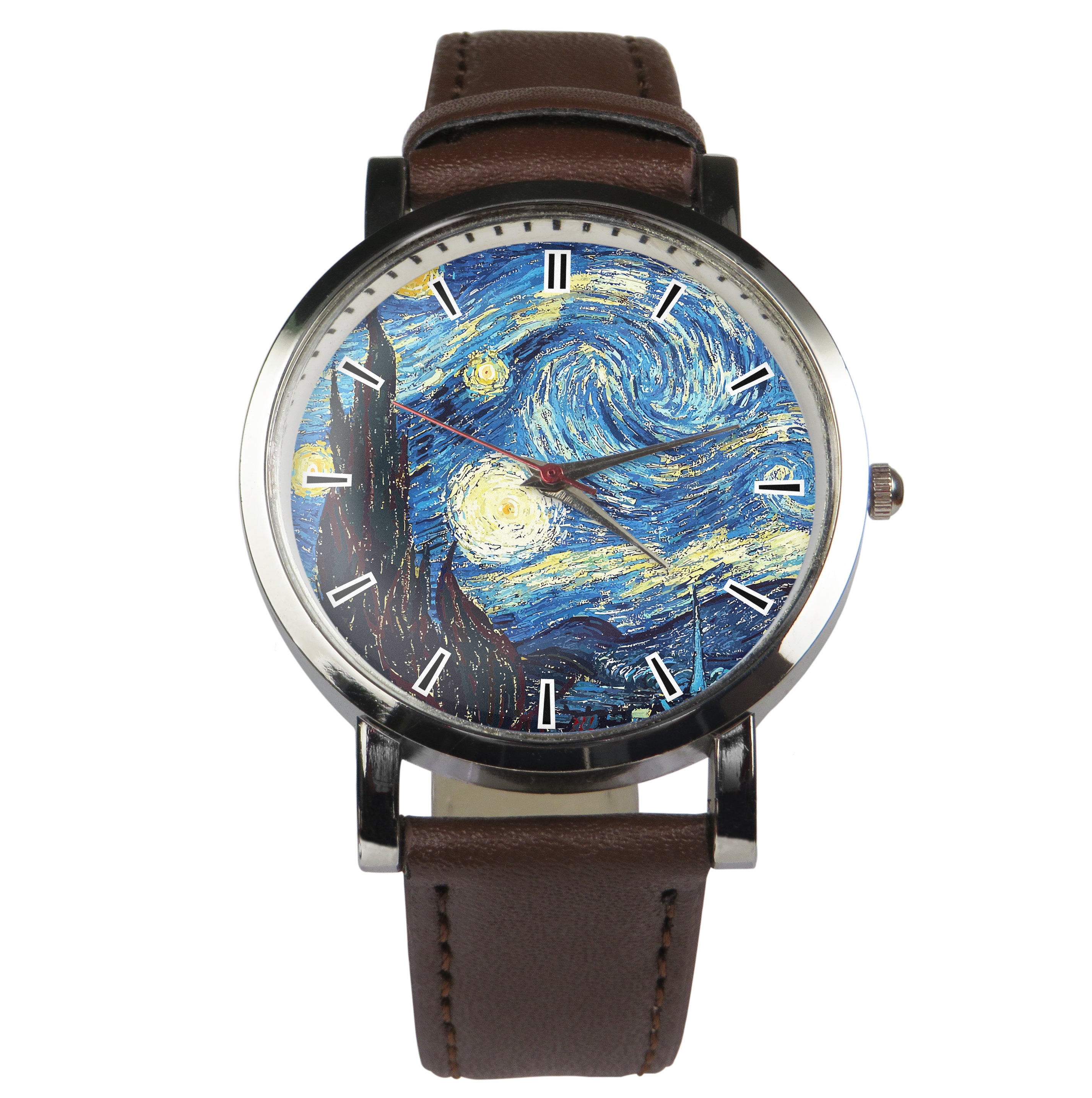 The Starry Night Wristwatch. Minimalist/understated Design. Black or ...