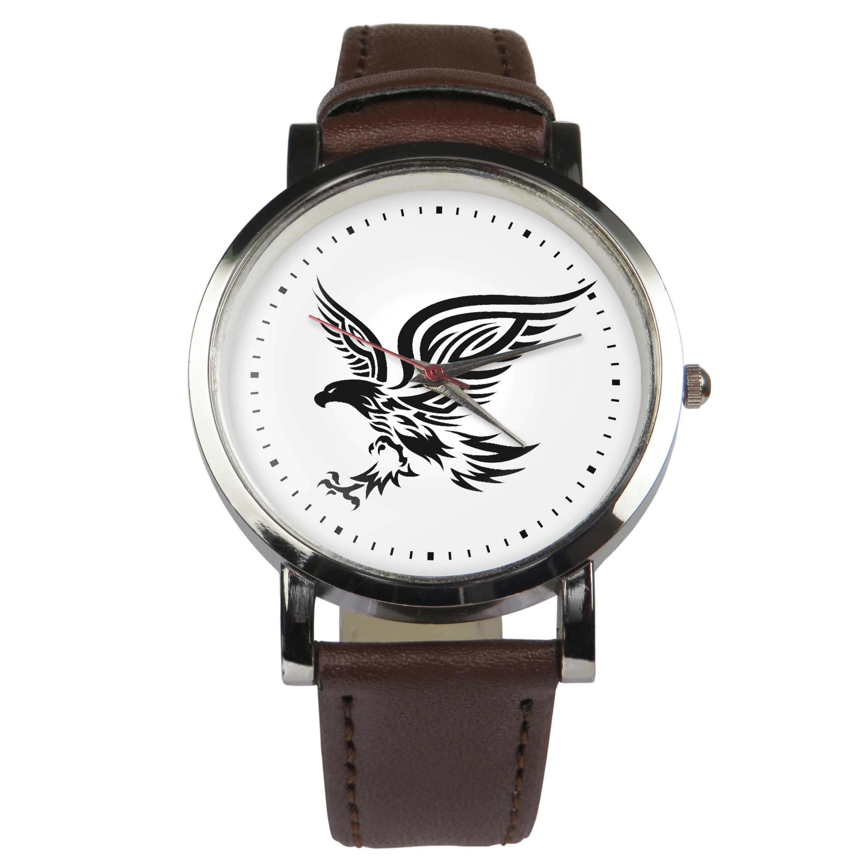Tribal Eagle Design Wristwatch. Classy & Stylish Watch. Black or Brown ...