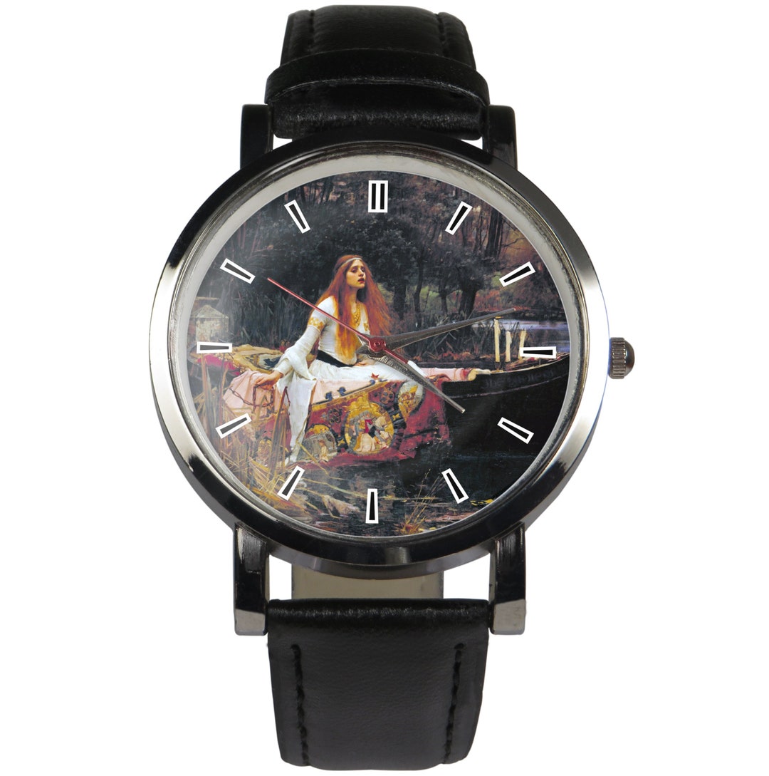 Lady of Shalott Watch: Tennyson Poem, Leather Strap - Etsy UK