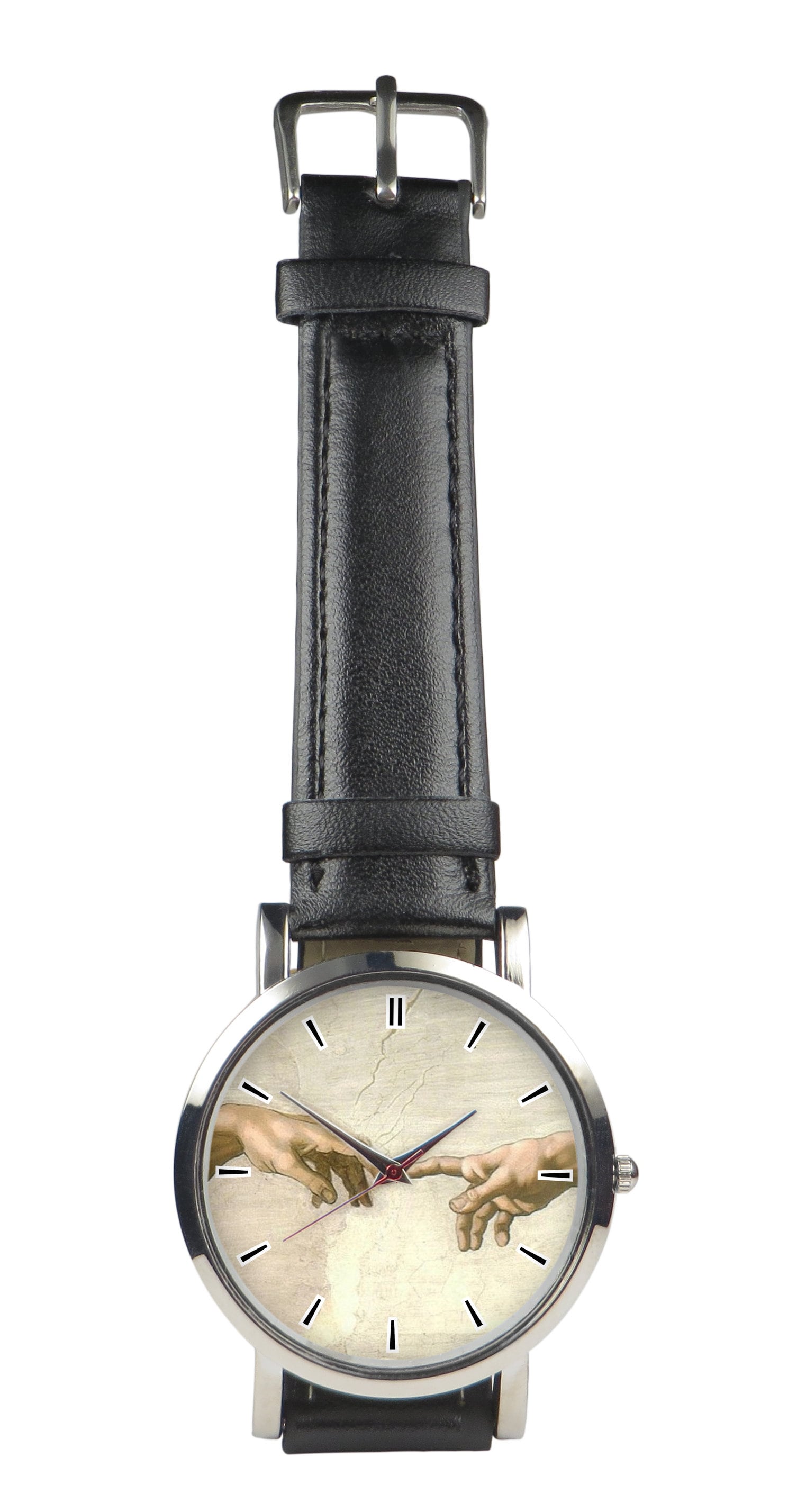 Creation of Adam Watch: Michelangelo Painting, Leather Strap - Etsy