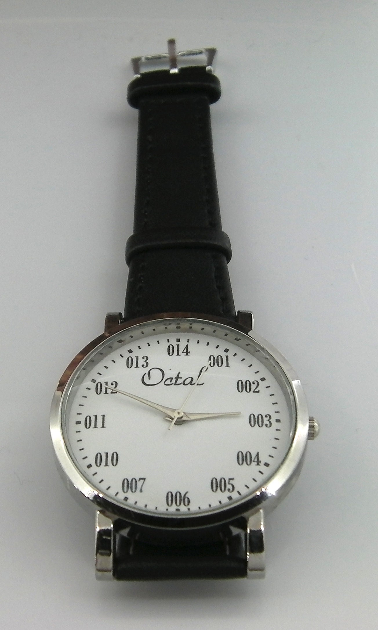 Mathematics Design Wristwatch Featuring the Octal Numeral - Etsy UK