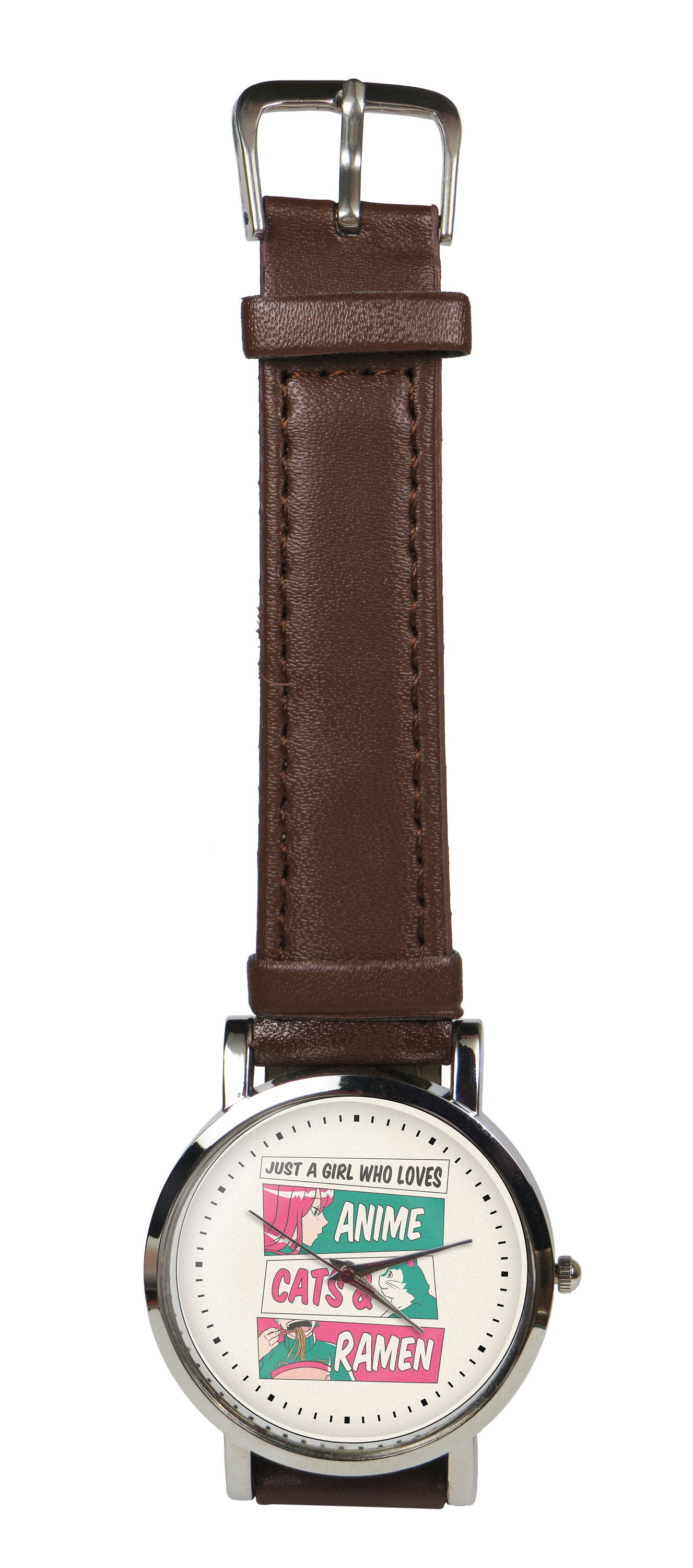 Girl Anime Fan Design Wristwatch. Just a Girl Who Loves Anime - Etsy