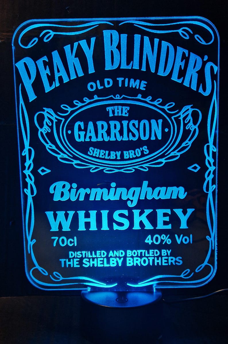 Peaky Blinders LED Neon Sign - Custom Night Light With Remote - Etsy UK