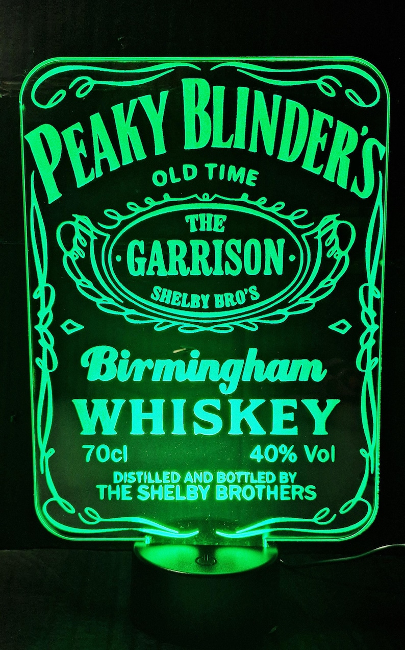 Peaky Blinders LED Neon Sign - Custom Night Light With Remote - Etsy UK