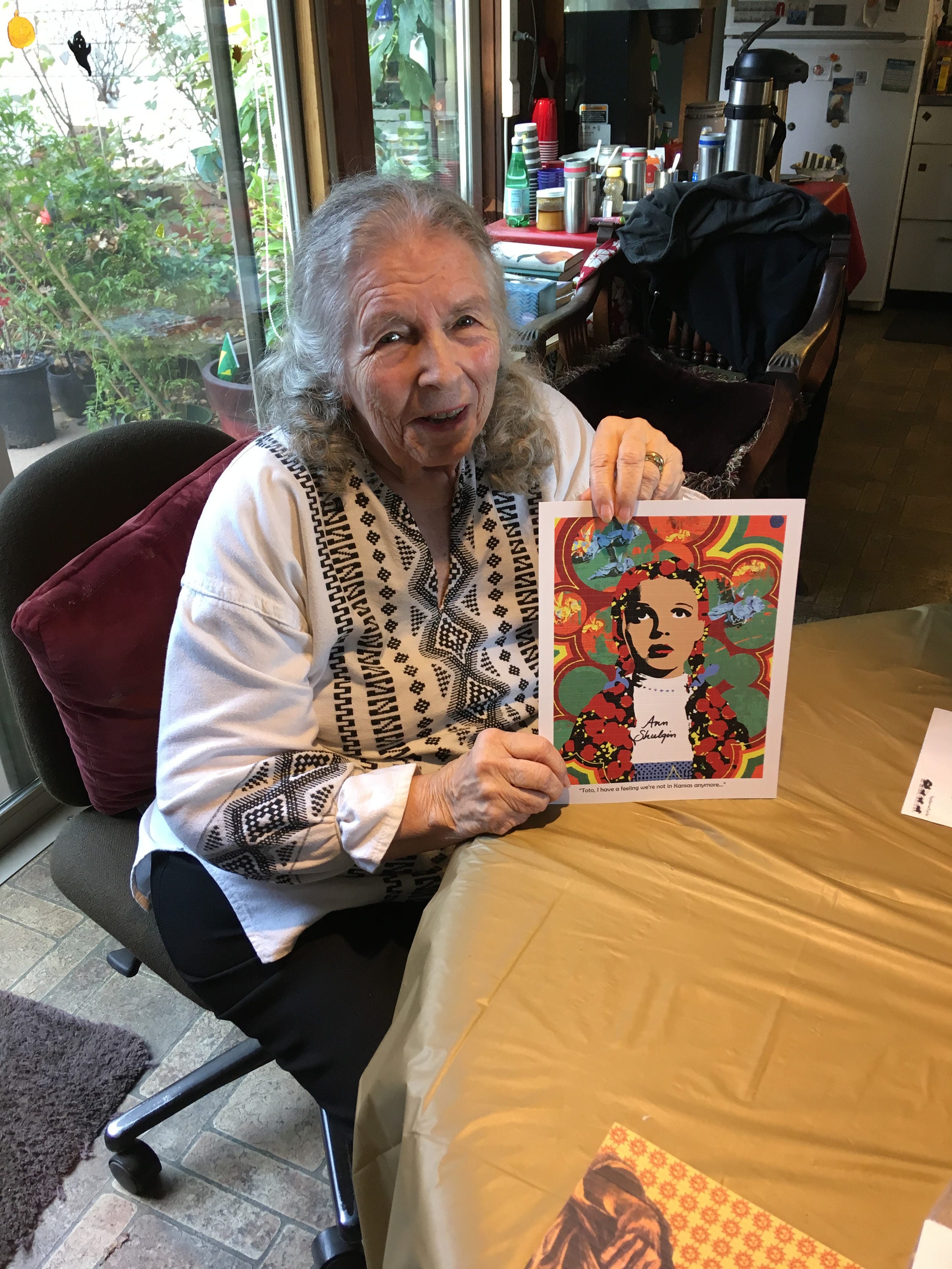 Blotter Art Signed by ANN Shulgin dorothy Ann-wife of Sasha Shulgin ...