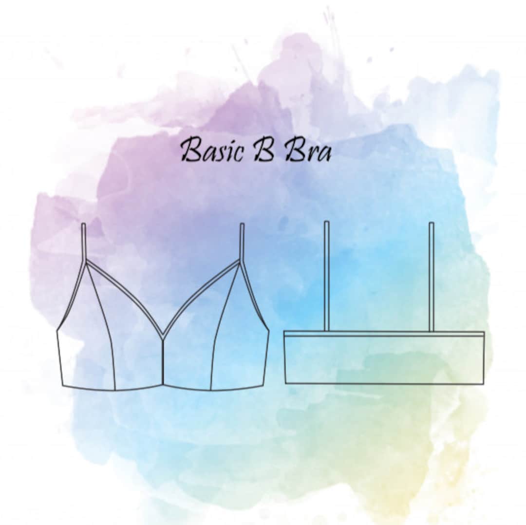 PDF: Basic B Bra, a Soft Bra/nursing Bra Pattern DIY - Etsy