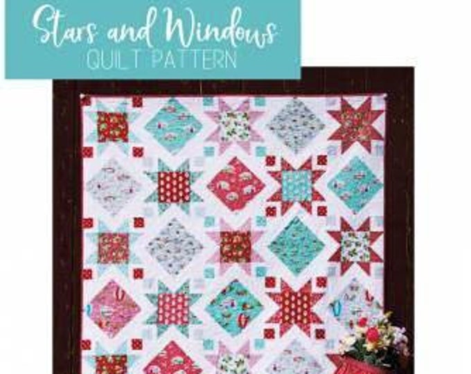 Stars and Windows Quilt Pattern by Beverly Mccullough From Flamingo ...