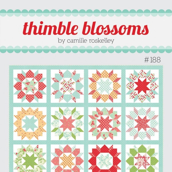 Thimble Blossoms Quilt Pattern - Etsy